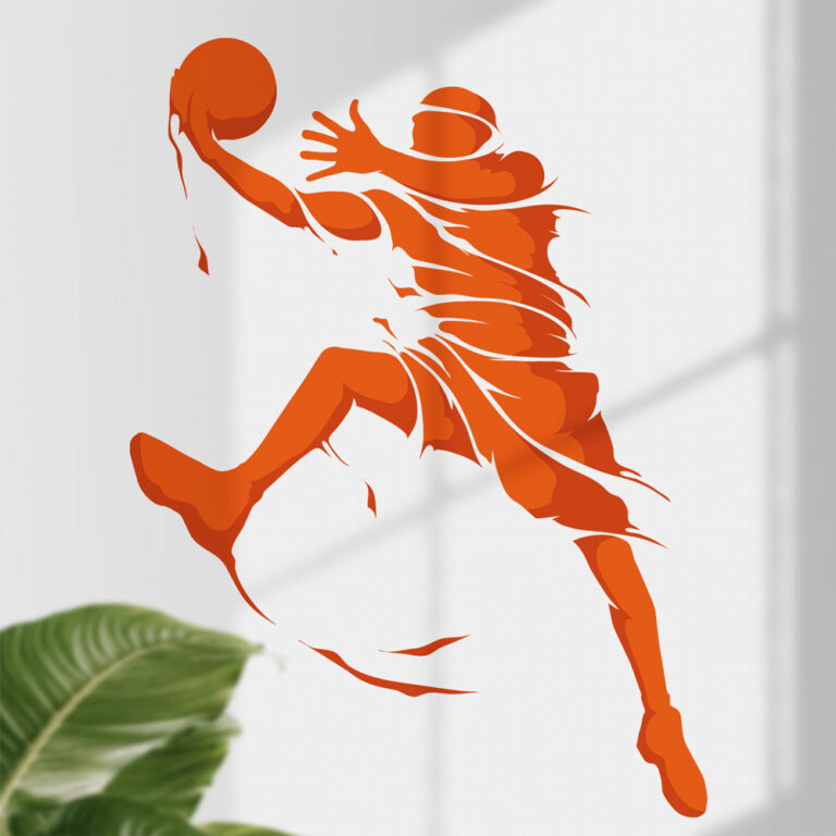 Sticker Smash Dunk | Sticker Autocollant | Stickerdeco.fr