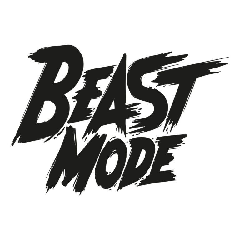 Sticker Beast Mode | Stickers Citations Sport | Stickerdeco.fr