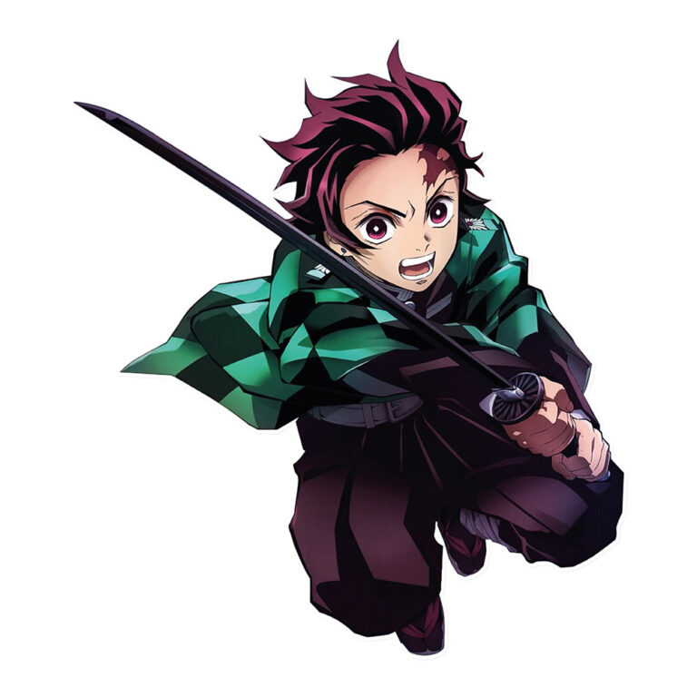 Sticker Demon Slayer Tanjiro | Autocollant | Stickerdeco.fr