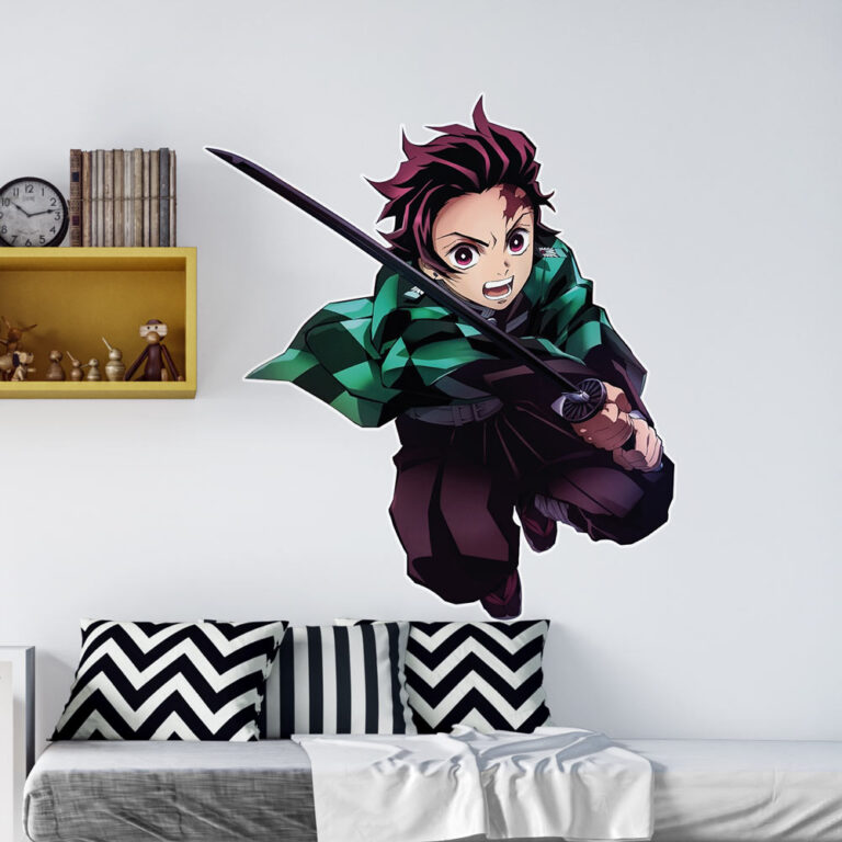 Sticker Demon Slayer Tanjiro | Autocollant | Stickerdeco.fr