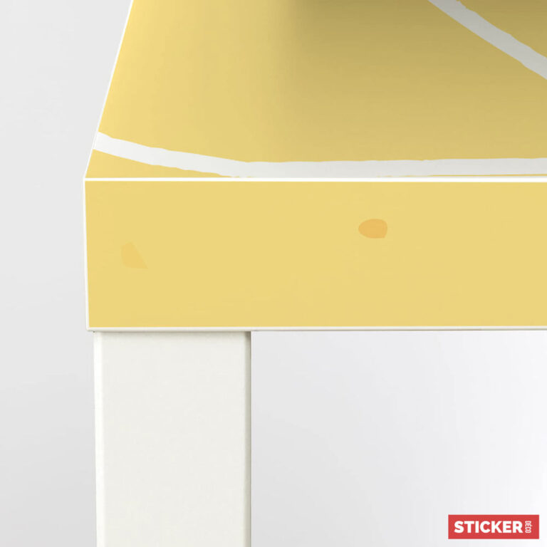 Sticker Ikea Lack Coloré | Ikea Hack | StickerDeco.fr