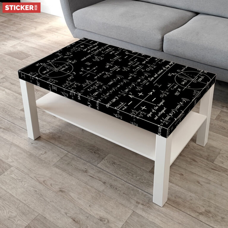 Sticker Ikea Lack Chevalet 90x55cm | Ikea Lack | StickerDeco.fr