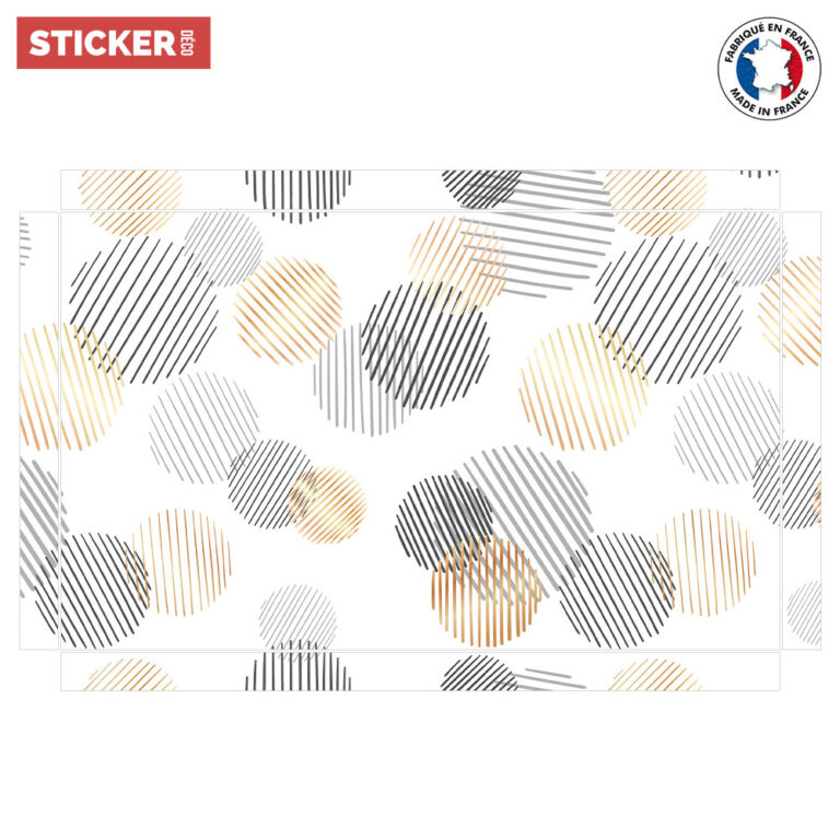 Sticker Ikea Lack Chic Blanc 90x55cm | Ikea Lack | StickerDeco.fr