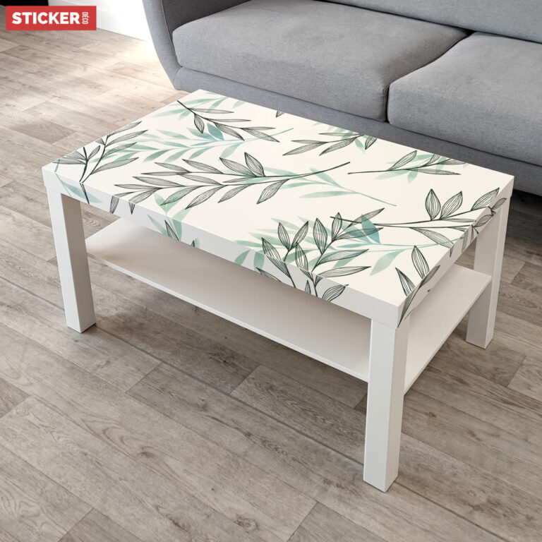 Sticker Ikea Lack 90x55cm - Sticker Deco