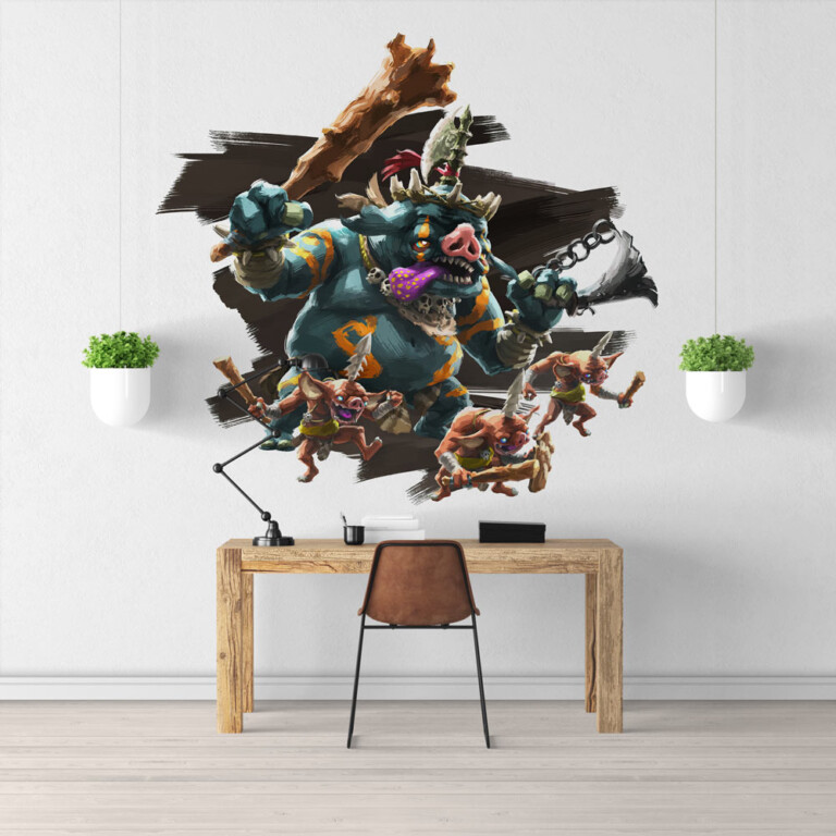 Sticker Zelda Bokoblin TOTK | Sticker Zelda | Stickerdeco.fr
