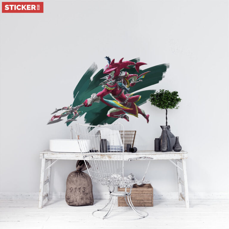 Sticker Zelda Sidon TOTK | Sticker Zelda | Stickerdeco.fr