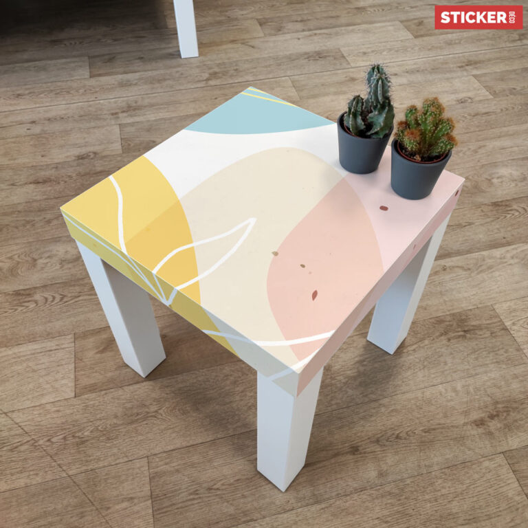 Sticker Ikea Lack Colore 35x35cm | Stickers | StickerDeco.fr
