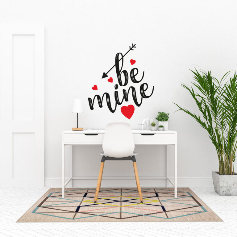 Sticker Be Mine | Stickers Amour | Stickerdeco.fr