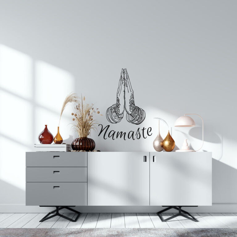 Sticker Namaste | Stickers Zen | Stickerdeco.fr