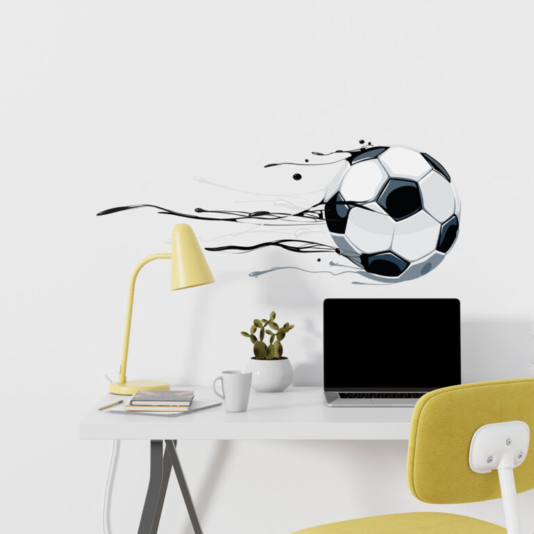 Sticker Ballon Peint | Autocollants | Stickerdeco.fr