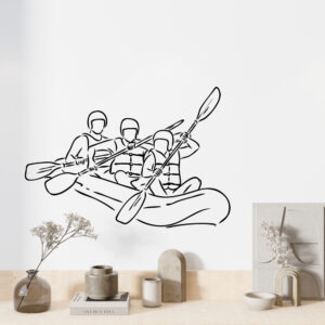Sticker Canoë Rafting | Stickers Sports | Stickerdeco.fr