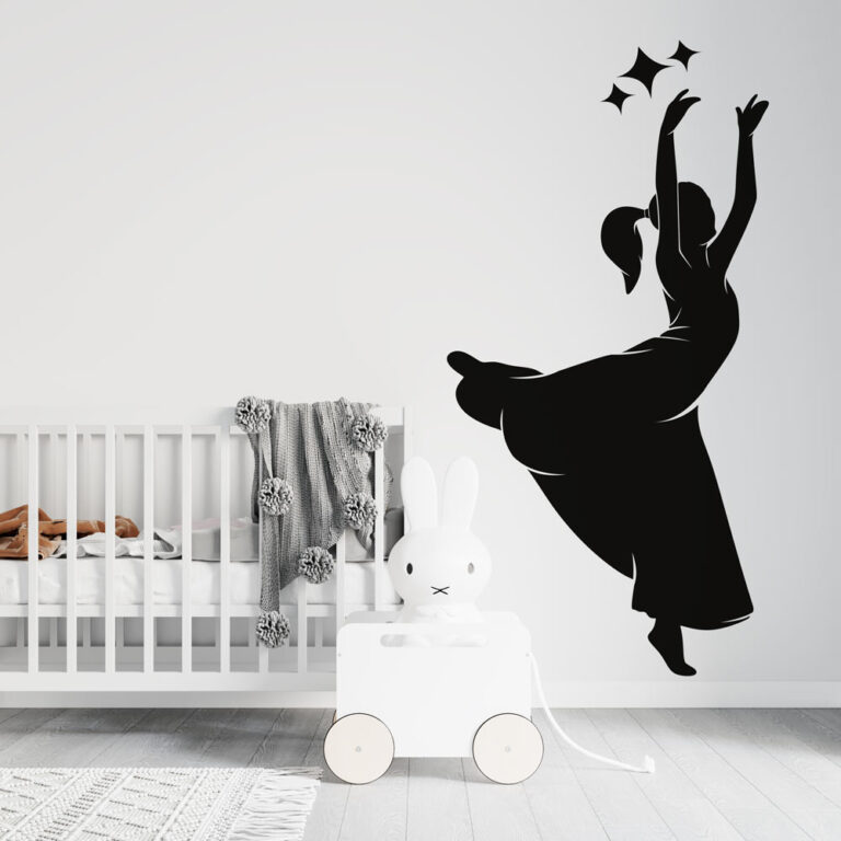 Sticker Danse Classique Dessin | Stickers Danse | Stickerdeco.fr