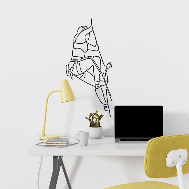 Sticker Escalade | Stickers Sports | Stickerdeco.fr
