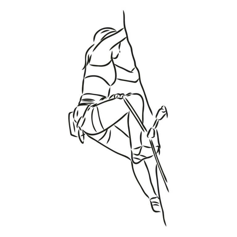 Sticker Escalade | Stickers Sports | Stickerdeco.fr