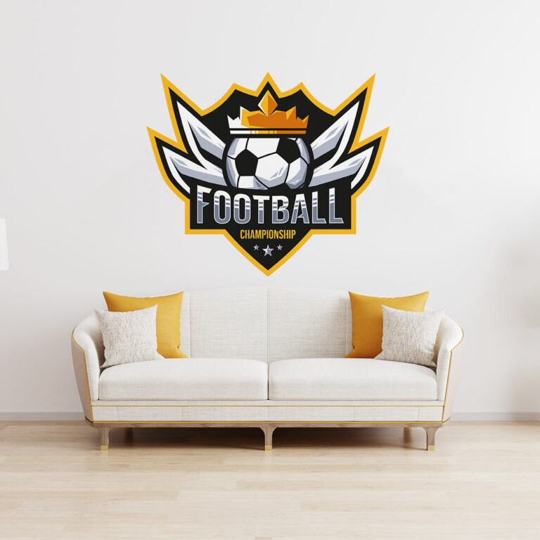 Sticker Football Championship | Autocollants | Stickerdeco.fr