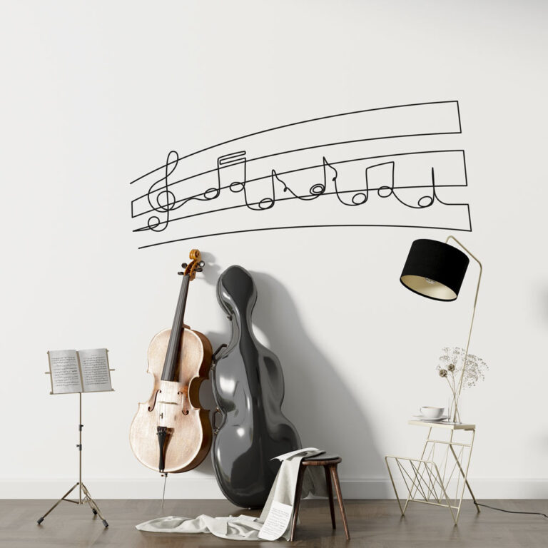 Sticker Note De Musique | Stickers Musique | Stickerdeco.fr