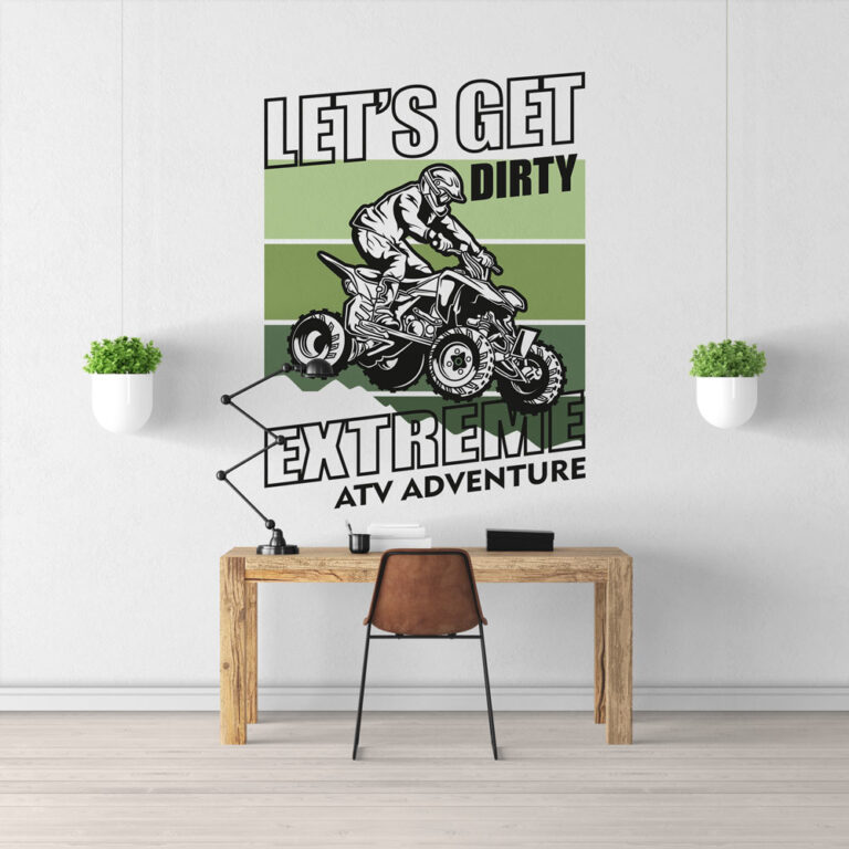 Sticker Passion Quad Aventure | Sticker Quad | StickerDeco.fr