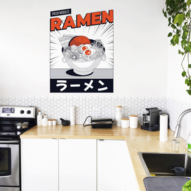 Sticker Ramen Fresh Noodles | Stickers Cuisines | Stickerdeco.fr