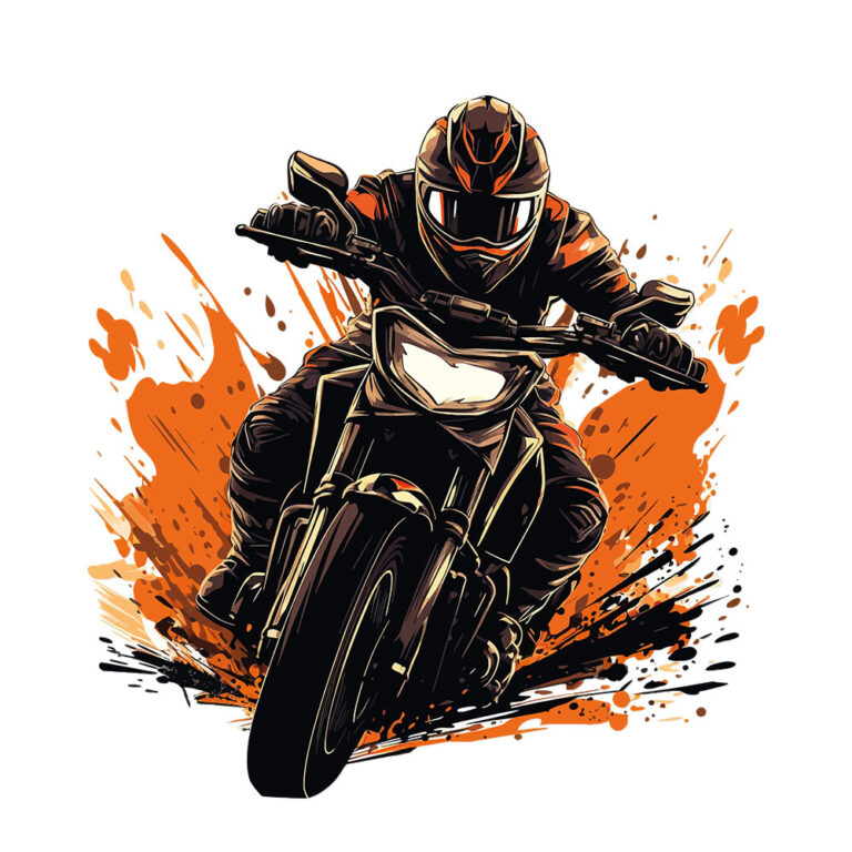 Sticker Rush Adrénaline Moto | Stickers Moto | StickerDeco.fr