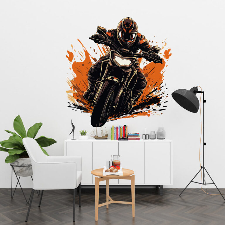 Sticker Rush Adrénaline Moto | Stickers Moto | StickerDeco.fr