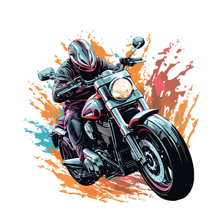 Sticker Vitesse Urbaine Moto Chromée | Moto | StickerDeco.fr