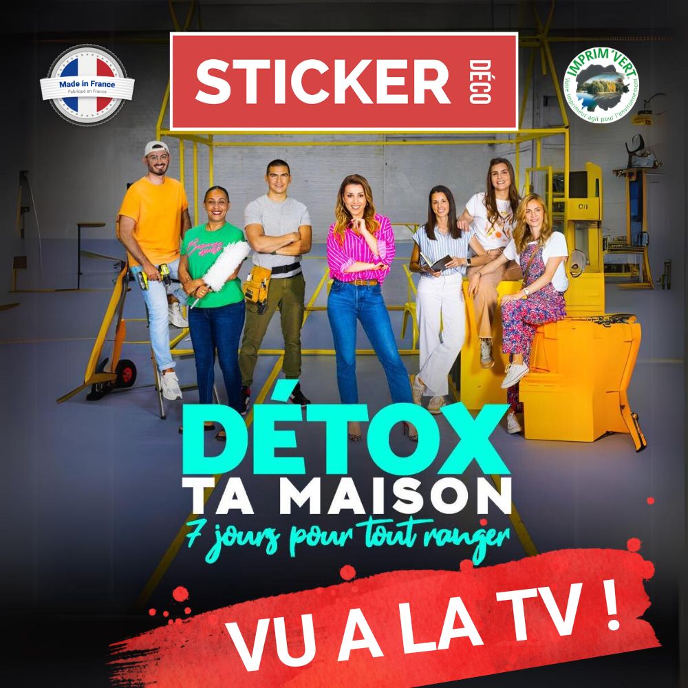 Sticker Déco | Vous nous avez vu sur TF1