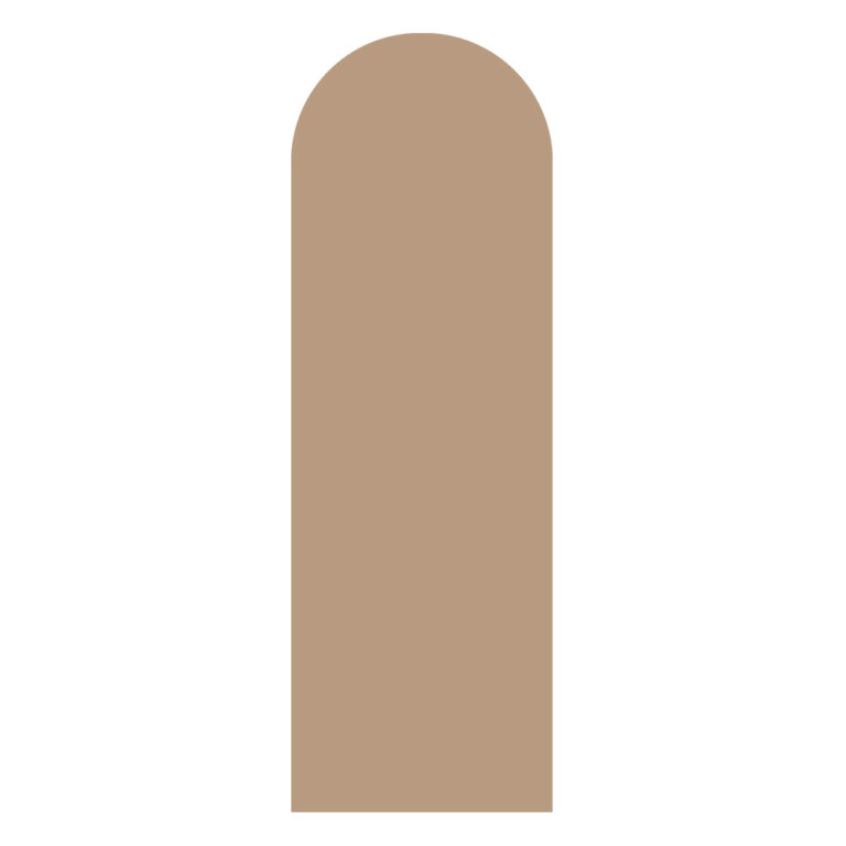 Sticker Arche Fine Bison | Arche Minimaliste | Stickerdeco.fr