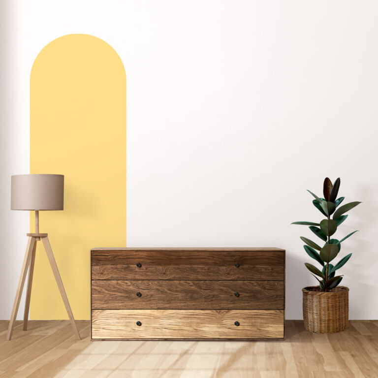 Sticker Arche Fine Maïs | Arche Minimaliste | Stickerdeco.fr